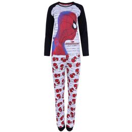 Sarcia.eu Pyjama Marvel Comics Spider-Man Pyjama/Schlafanzug grau-schwarz 9-10 Jahre