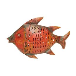 PassionMade Dekofigur Windlicht Laterne Hängelaterne Outdoor hängend Fisch Tierfigur 1243 (1 Stück