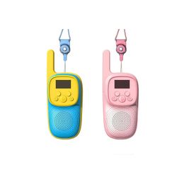 Kind Ja Walkie Talkie Paar Kinder-Walkie-Talkies