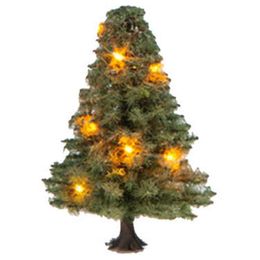 Noch Modelleisenbahn-Baum H0/TT/N/Z Beleuchteter Weihnachtsbaum mit 10 LEDs