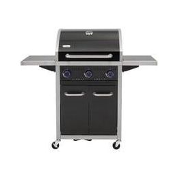 Tepro Gasgrill Northport 3 schwarz/silber, 9,6 kW Grillrost Material: Gusseisen Leistung: 9,6 kW Grillfläche: 2.660 cm² Heizart: Gas