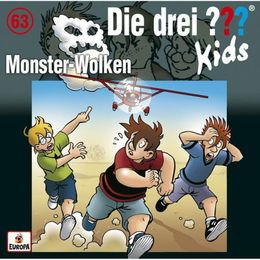 Die drei ??? Kids - Monster-Wolken,1 Audio-CD - Ulf Blanck (Hörbuch)