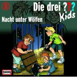 EUROPA Die drei Fragezeichen-Kids - 8 - Nacht unter Wölfen - Ulf Blanck (Hörbuch)
