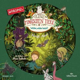 Silberfisch Wilder, wilder Wald! Das Hörspiel,1 Audio-CD - Margit Auer (Hörbuch)
