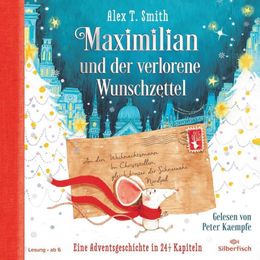 Silberfisch Maximilian und der verlorene Wunschzettel,2 Audio-CD - Alex T. Smith (Hörbuch)