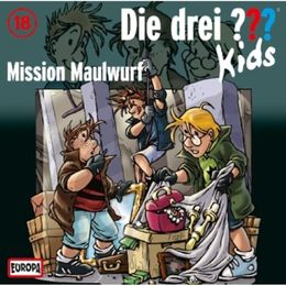 Die drei Fragezeichen-Kids - 18 - Mission Maulwurf - Ulf Blanck (Hörbuch)