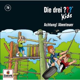 Die drei ??? Kids - Achtung, Abenteuer.Tl.79,1 Audio-CD - Boris Pfeiffer (Hörbuch)