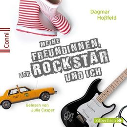 Silberfisch Conni 15 5: Meine Freundinnen, der Rockstar und ich,3 Audio-CD - Dagmar Hoßfeld (Hörbuch)
