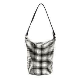 NAEMI Handtasche Damen Gr&ouml;&szlig;e One Size schwarz / silber