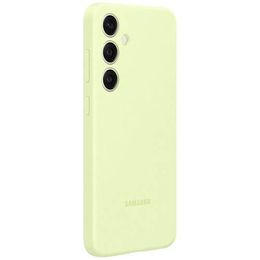 Samsung Silicone Backcover Samsung Galaxy S24+ Limettengrün