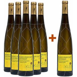 Albert et Jean--François Klée 2018 5+1 Paket Gewurztraminer "Vendange Tardive" Kaefferkopf Alsace Grand Cru AOP