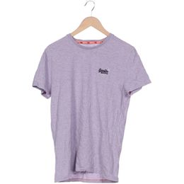 Superdry Herren T-Shirt, flieder