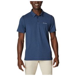 Columbia - Tech Trail Polo - Polo-Shirt Gr L - Length: 28'' blau