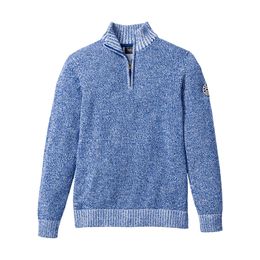 bonprix Natürlicher Troyer Pullover aus Baumwolle