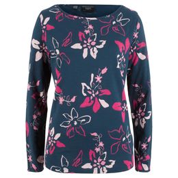 bonprix Langarm-Shirt mit Blumendruck
