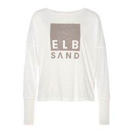 ELBSAND Shirt female size L Chamois / Pearl white