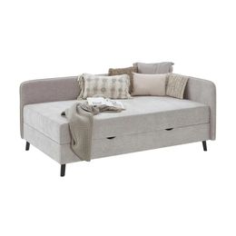 Höffner Polsterliege Kiruna ¦ beige ¦ Maße (cm): B: 90 H: 87