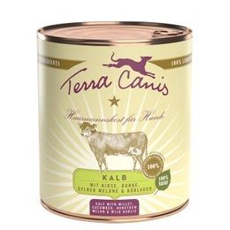 Terra Canis Classic Adult 6x800g Kalb mit Hirse, Gurke, gelber Melone & Bärlauch