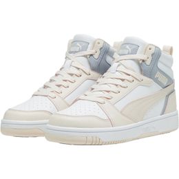 Puma® Rebound Sneaker, Lederoptik, SoftFoam+, für Damen, weiß, 39