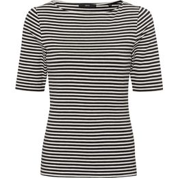 Zero T-Shirt, Halbarm, U-Boot-Ausschnitt, für Damen, schwarz, 42