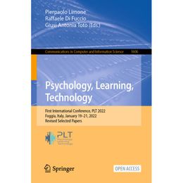 Psychology, Learning, Technology, Kartoniert (TB)