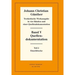De Gruyter Quellendokumentation, Kartoniert (TB)