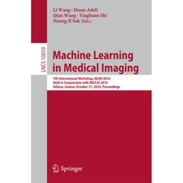 Springer International Publishing Machine Learning in Medical Imaging, Kartoniert (TB)