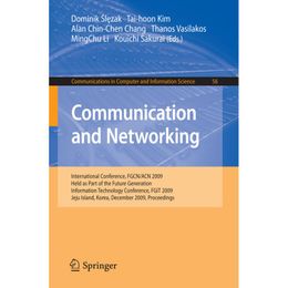 Springer Communication and Networking, Kartoniert (TB)