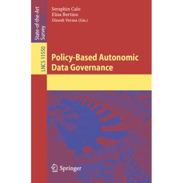Springer International Publishing Policy-Based Autonomic Data Governance, Kartoniert (TB)