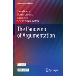 Springer The Pandemic of Argumentation, Kartoniert (TB)