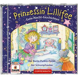 Prinzessin Lillifee - Gute-Nacht-Geschichten,Audio-CD - Monika Finsterbusch (Hörbuch)