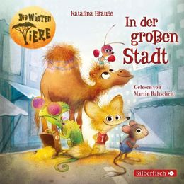 Silberfisch Die wüsten Tiere 1: In der großen Stadt,2 Audio-CD - Katalina Brause (Hörbuch)