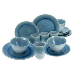 Creatable Kombiservice 16-tlg Aquarius blau