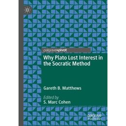 Springer International Publishing Why Plato Lost Interest in the Socratic Method - Gareth B. Matthews, Kartoniert (TB)