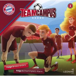 FC Bayern Team Campus.Tl.2,1 Audio-CD - Various (Hörbuch)