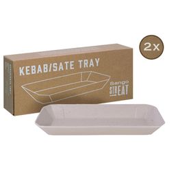 Creatable Tray Kebab 2-tlg Streat Food creme