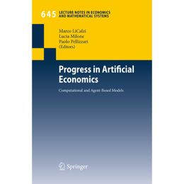 Springer Progress in Artificial Economics, Kartoniert (TB)