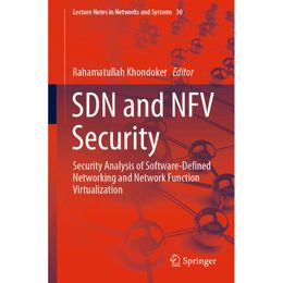 Springer SDN and NFV Security, Kartoniert (TB)