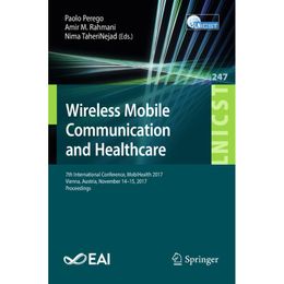 Springer International Publishing Wireless Mobile Communication and Healthcare, Kartoniert (TB)
