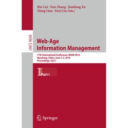 Springer International Publishing Web-Age Information Management, Kartoniert (TB)