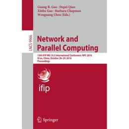 Springer International Publishing Network and Parallel Computing, Kartoniert (TB)