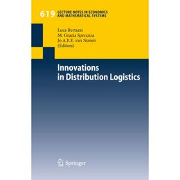 Springer Innovations in Distribution Logistics, Kartoniert (TB)