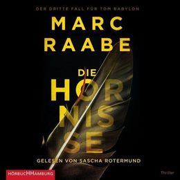 Die Hornisse (Tom Babylon-Serie 3),2 Audio-CD, 2 MP3 - Marc Raabe (Hörbuch)