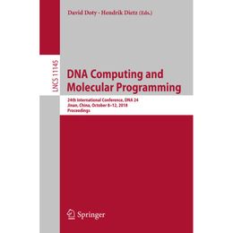 DNA Computing and Molecular Programming, Kartoniert (TB)