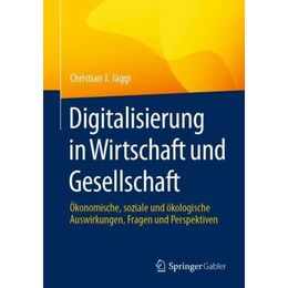 Springer Fachmedien Wiesbaden Digitalisierung in Wirtschaft und Gesellschaft - Christian J. Jäggi, Kartoniert (TB)