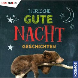 Tierische Gute-Nacht-Geschichten,1 Audio-CD - Johanna Prinz (Hörbuch)