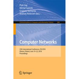 Springer International Publishing Computer Networks, Kartoniert (TB)