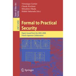 Springer Formal to Practical Security, Kartoniert (TB)