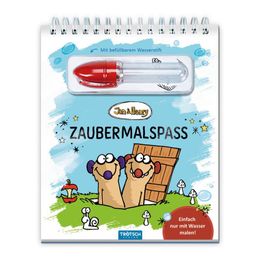 Trötsch Trötsch Jan & Henry Zaubermalspaß mit Wasserstift