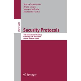 Security Protocols - Bruce Christianson, Kartoniert (TB)
